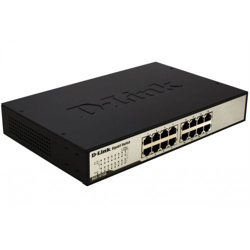 D-Link Switch DGS-1016D, 16-port Copper Gigabit Switches