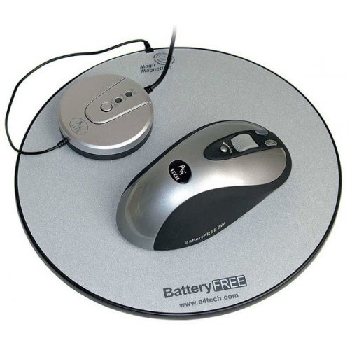 Мишка A4Tech NB-90D BatteryFree Optical Wireless Mouse, Office button ...