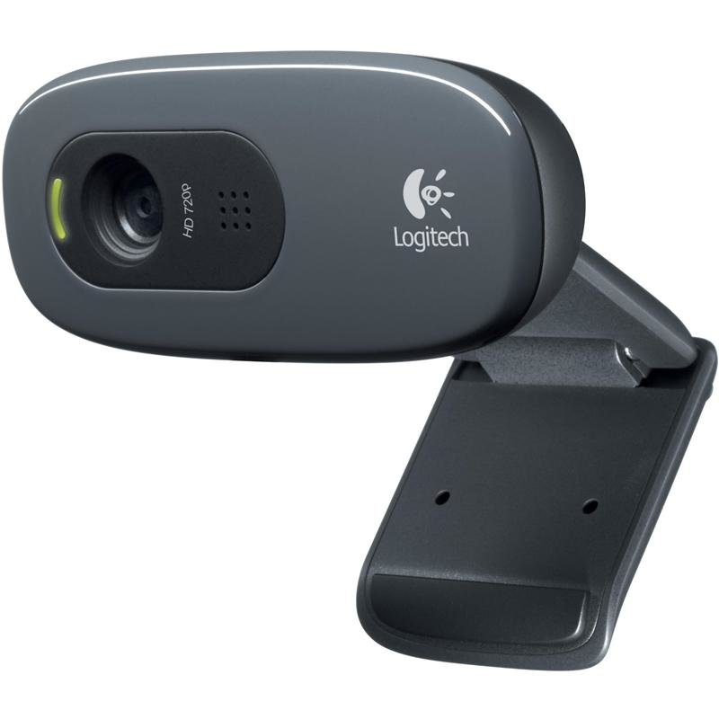 Logitech HD Webcam C270, HD video calling (1280 x 720 pixels) with ...