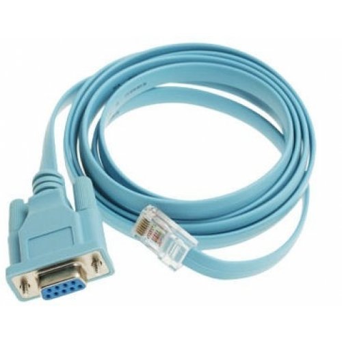 Cisco CAB-CONSOLE-RJ45 Console Cable 6ft with RJ45 and DB9F, 1.8m
