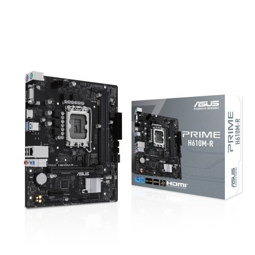 Дънна платка ASUS Prime H610M-R, LGA 1700, Intel H610, 2x DDR5, mATX