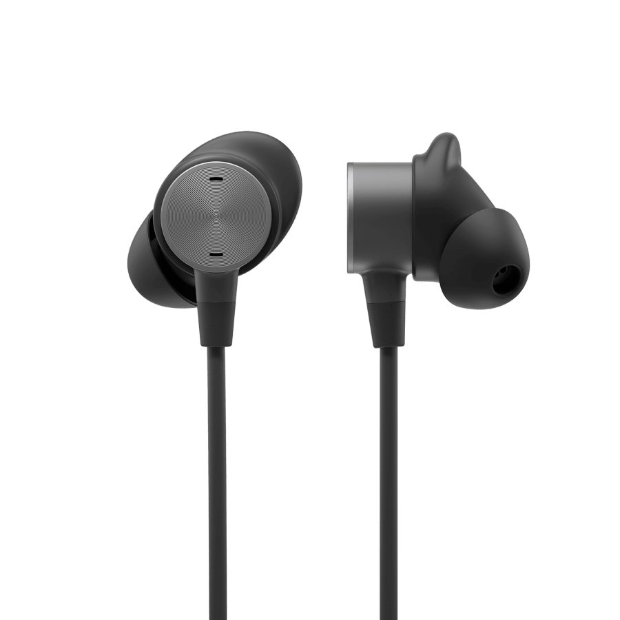 Колцентър слушалка LOGITECH Logi Zone Wired Earbuds UC - GRAPHITE - USB ...