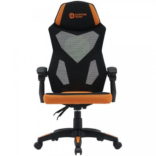 Геймърски стол CANYON gaming chair Wave MCH02 Mesh Black Orange