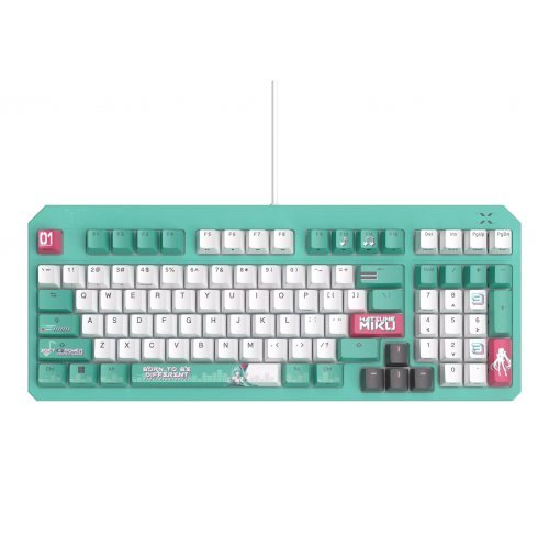 Геймърска клавиатура ASUS TUF Gaming K3 Gen II Hatsune Miku Edition ...