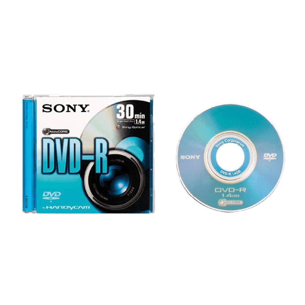 Compact disc DVD-R Sony 1.4 GB малък с кутийка