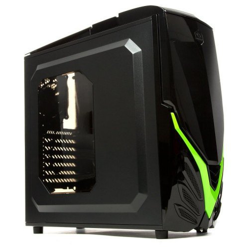 Raidmax Viper II, Middle Tower, Black/Green