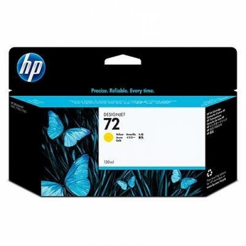 HP 72 130-ml Yellow Ink Cartridge, C9373A