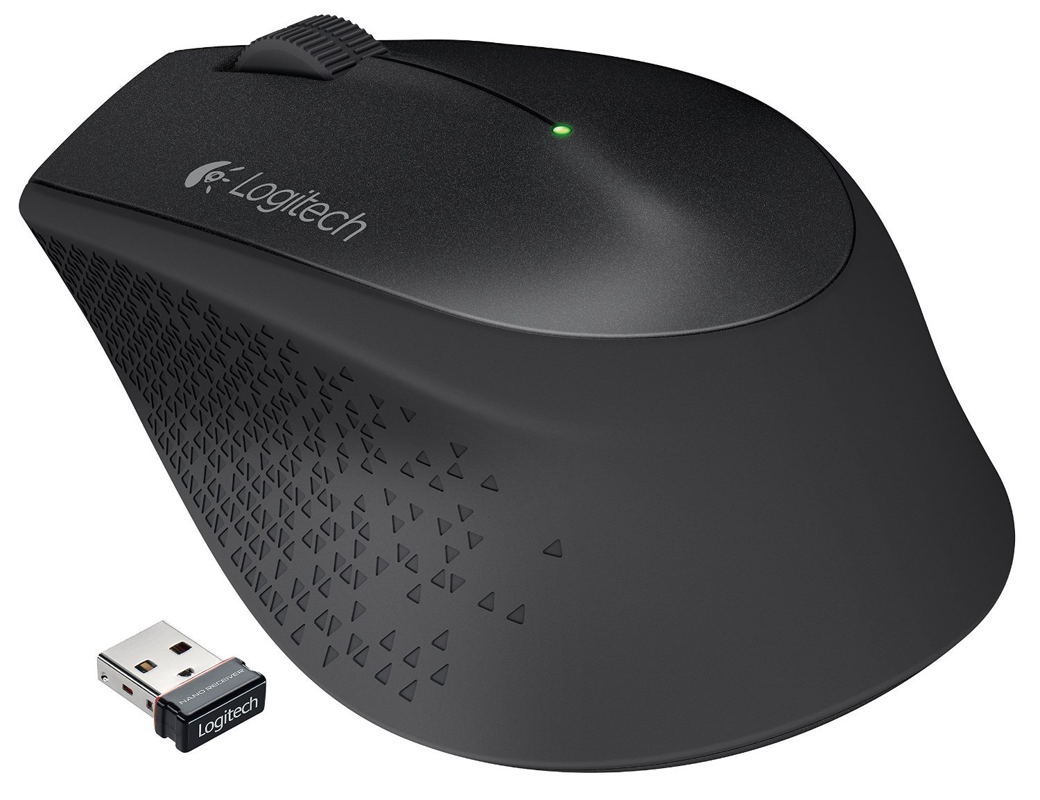 Logitech Wireless Mouse M330 Silent Plus, 1000 dpi, EMEA, Black