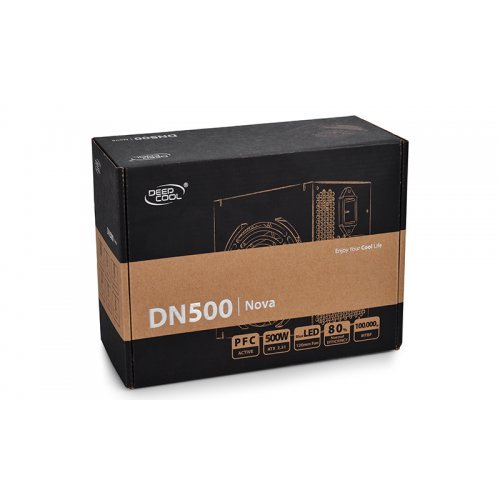 Захранващ блок DeepCool DN500, 500W, 80 Plus