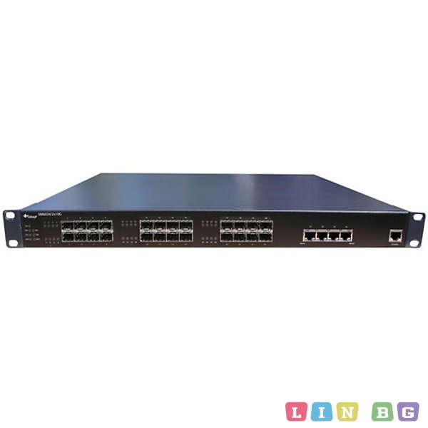 Суич Telsey TY-SM602400-2T Комутатор 24 SFP ports L3 switch with 4 10 ...