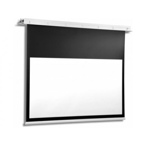 CONTOUR 40-23 MWP BT Електрически екран с черна рамка и широка черна ...