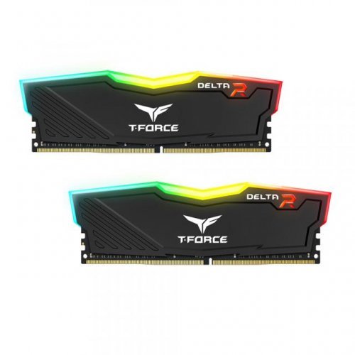 RAM памет DDR4 PC 32GB Kit 2x16GB 3000MHz, Team Group T-Force Delta ...