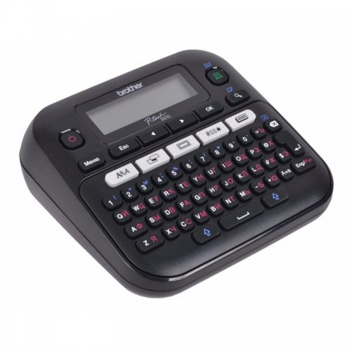 Етикетен принтер BROTHER PT-D210-R1, Кирилизиран, Desktop, QWERTY ...