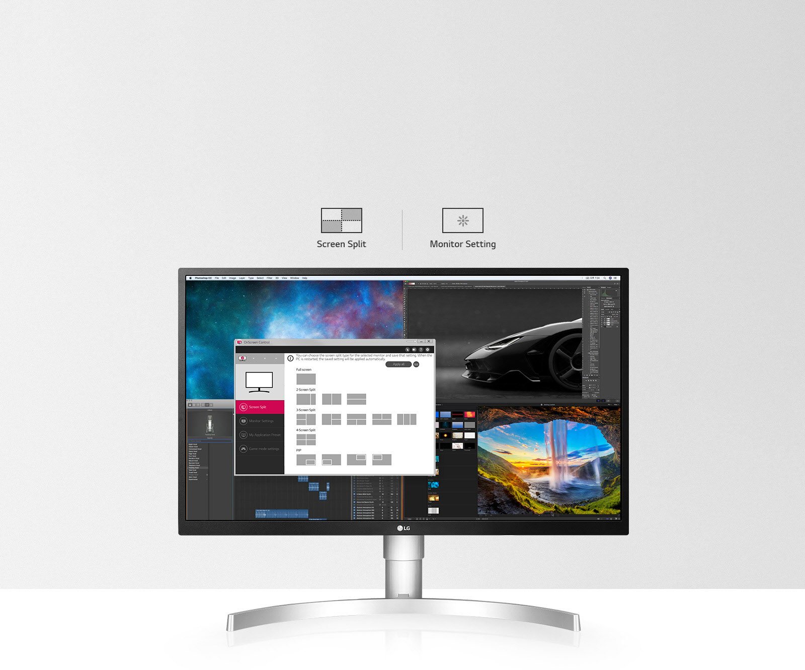 Монитор LG 27UL550-W | Монитори LG — JMT.bg