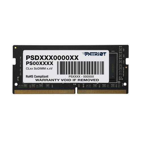 RAM памет DDR4 SODIMM 8GB 2666Mhz, Patriot Signature Line SC, CL19, Non ...