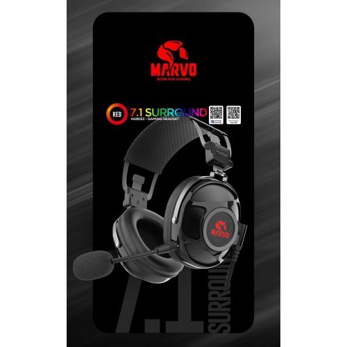 Слушалки Marvo PRO Gaming Headphones HG9053 - 7.1 USB, backlight