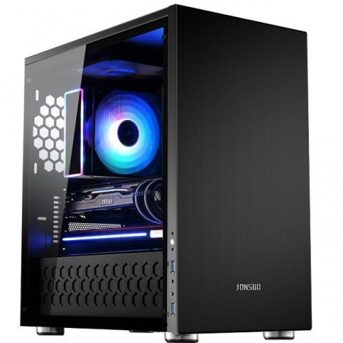 Компютърна кутия Jonsbo C3 Plus, TG, mATX