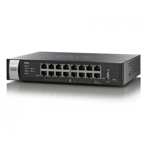 Cisco RV325-K9-G5, Dual Gigabit WAN VPN Router