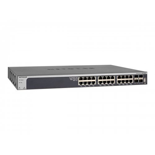 Видео суич NETGEAR ProSafe 28-Port 10-Gigabit Smart Switch - 4 Combo ...