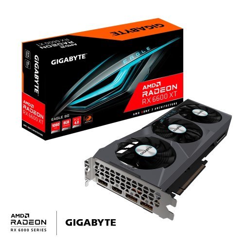 Видео карта AMD Gigabyte Radeon RX 6600 XT EAGLE 8G, 8GB GDDR6