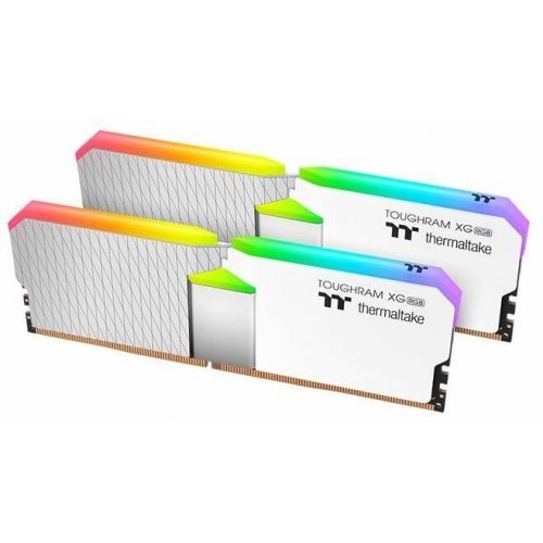 RAM памет DDR4 PC 16GB Kit 2x8GB 3600MHz, Thermaltake Toughram XG RGB White PC4-28800 CL18 ...