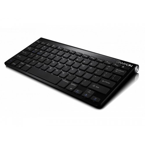 Canyon CNA-BTKB01B-BG, Bluetooth keyboard with 14 function keys, Black