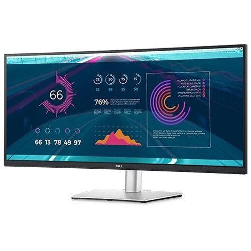 Монитор Dell 34" P3421WM, Curved LED Anti-Glare, IPS 21:9, 5ms, 1000:1 ...