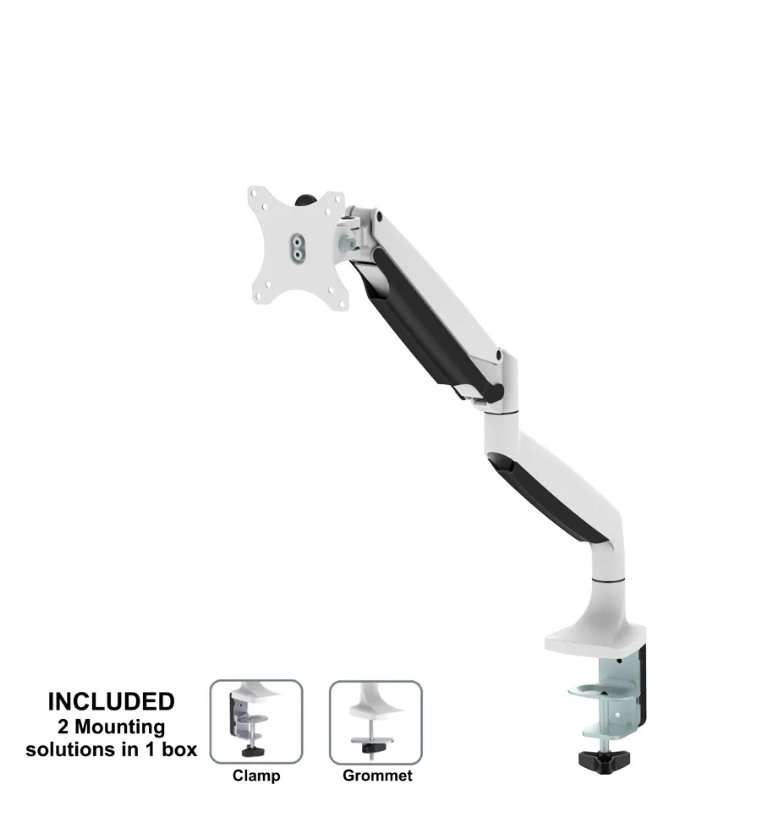 Neomounts Select Flat Screen Desk mount (10-32") desk clamp/grommet