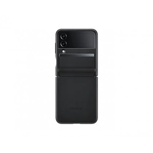 Протектор Samsung Flip4 Flap Leather Cover Black