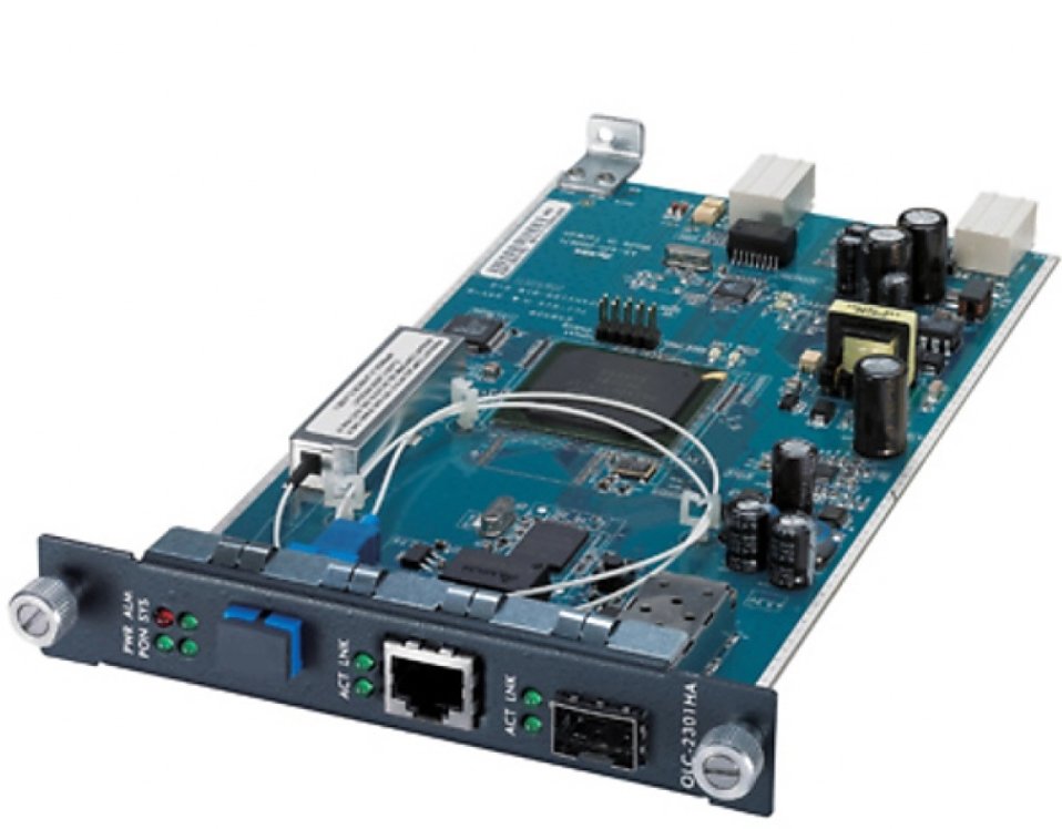 ZyXEL GEPON OLT-2300 Line Карта, 1 PON port, Hot-Swappable, 20 Km, 100