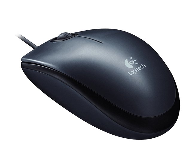 Мишка LOGITECH M90 /USB/BLACK