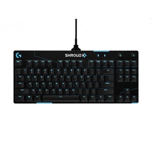 Клавиатура Logitech PRO X Keyboard Shroud Edition - SHROUD - US INT'L ...