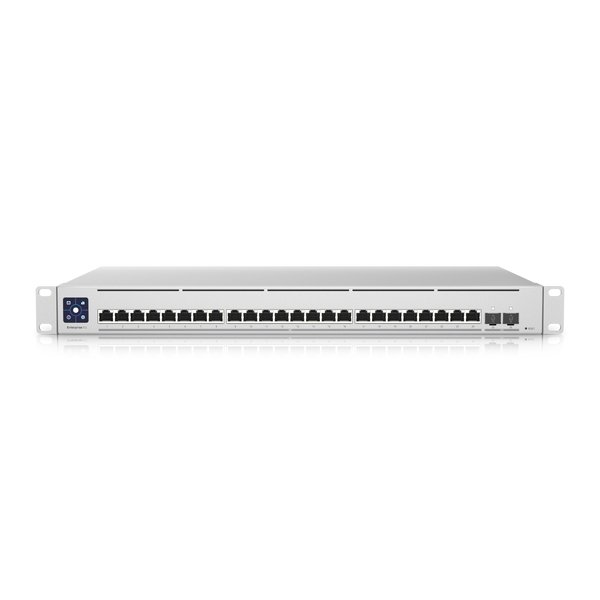 Суич Ubiquiti Layer 3 switch with (24) 10GbE RJ45 ports and (2) 25G ...