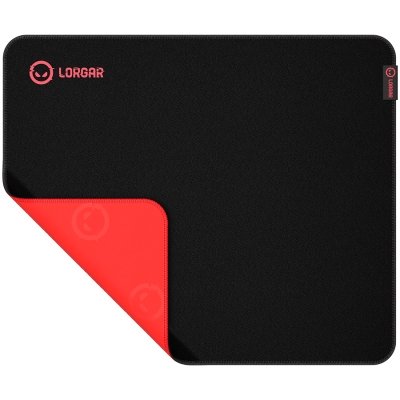 Lorgar Main 325, Gaming mouse pad, Precise control surface, Red anti ...