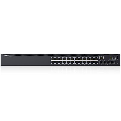Суич Dell Networking N1524, 24x 1GbE + 4x 10GbE SFP+ fixed ports ...