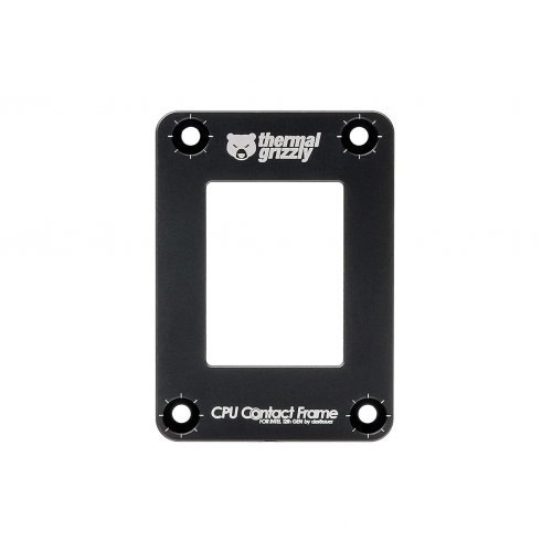 Thermal Grizzly CPU Contact Frame, За LGA 1700, Алуминий, Черен