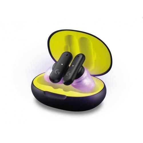 Слушалки Logitech FITS True Wireless Gaming Earbuds - BLACK - 2.4GHZ/BT ...