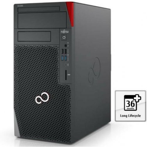 Настолен компютър FUJITSU Celsius W5012 Intel Core i5-12500 16GB DDR5 ...