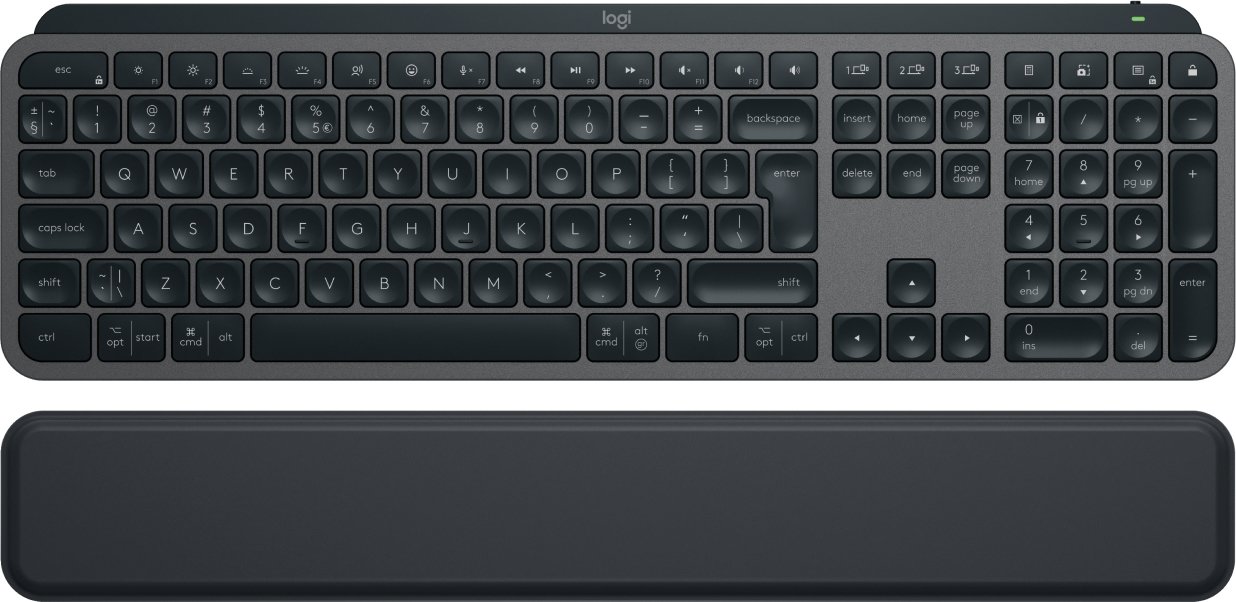 Клавиатура Logitech MX Keys S PLUS - GRAPHITE