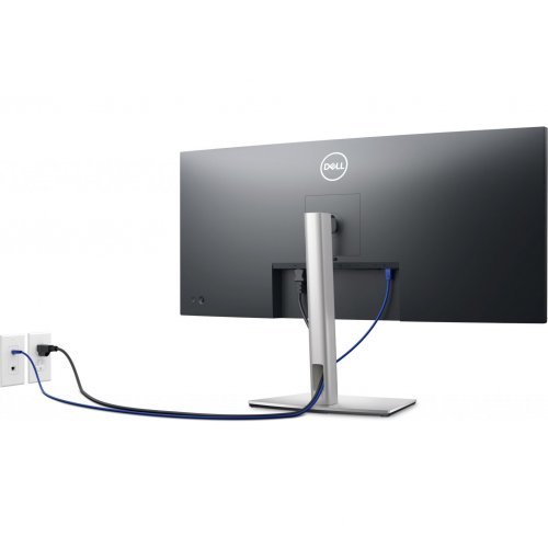 Монитор Dell P3424WE Curved USB-C Hub Monitor LED, 34", WQHD 3440x1440 ...