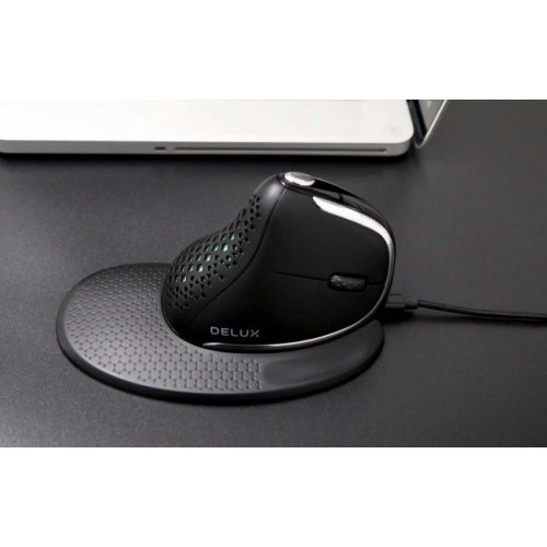 Мишка Delux M618XSD Mишка вертикална USB/безжична/Bluetooth