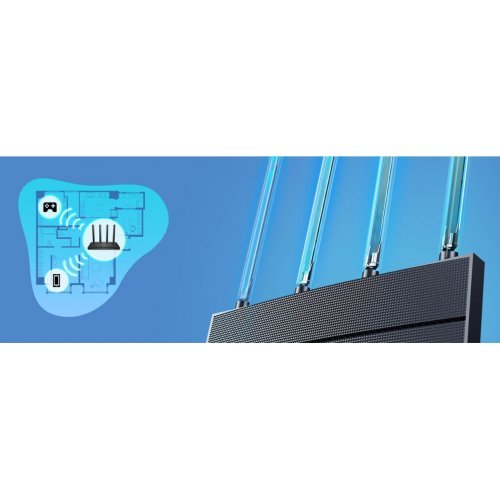 TP-Link Archer AX17 2-лентов Gigabit wi-fi 6 рутер AX1500 Wi-Fi 6