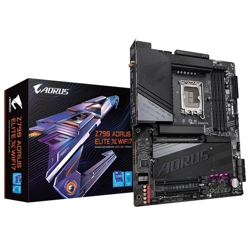 Дънна платка Gigabyte Z790 A ELITE X WIFI7, LGA 1700, Intel Z790, 4x ...