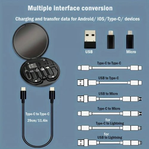 USB кабел Кабелен органайзер Organize Your Cables with This Compact ...