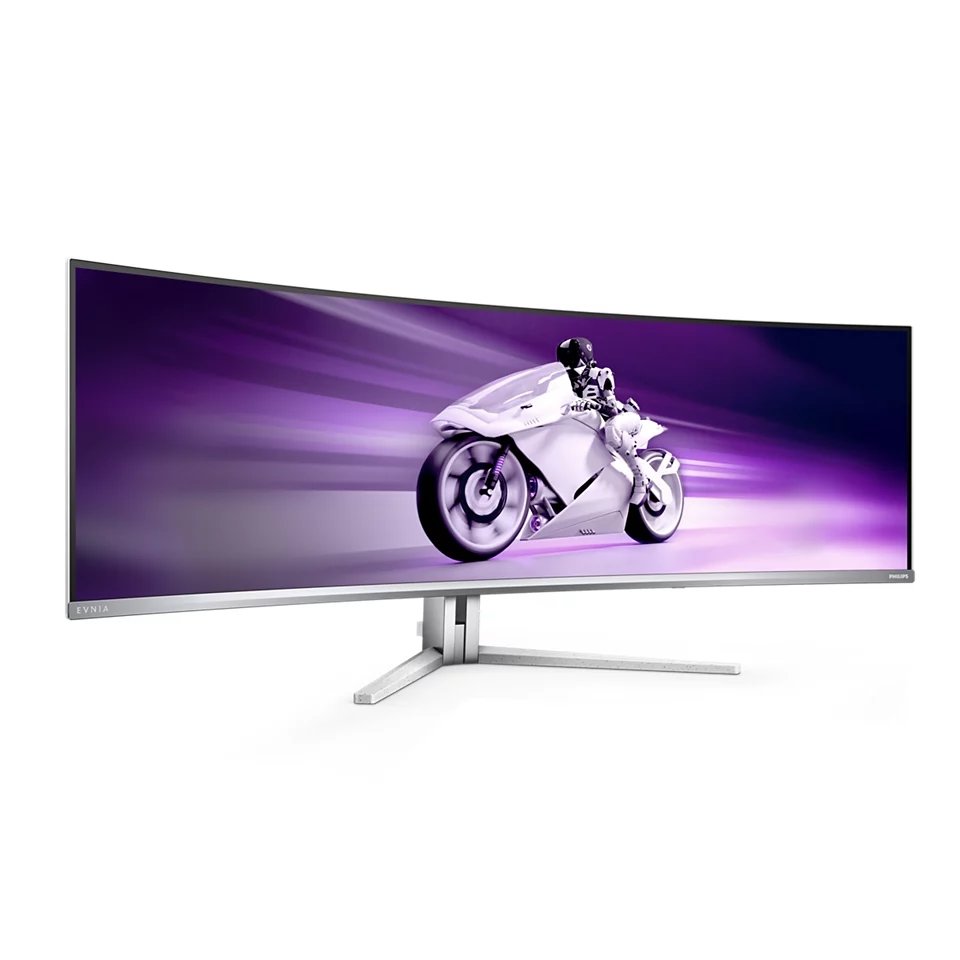Монитор Philips 49M2C8900, 48.8" Curved 1800R QD-OLED, 5120x1440@240Hz ...