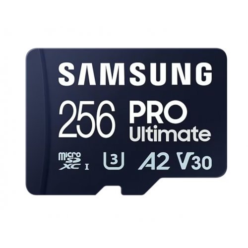 Флаш карта Samsung 256GB micro SD Card PRO Ultimate with Adapter , UHS ...