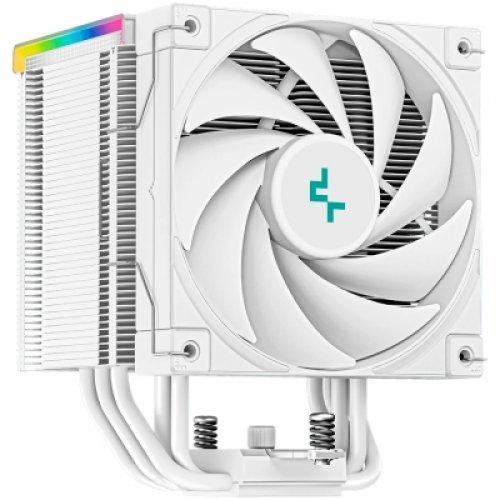 Охлаждане DeepCool AK500 Digital WH, CPU Air Cooler, 1x120mm FK120 PWM FDB Fan, ARGB, Digital ...