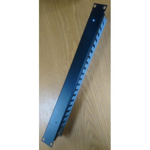Gursas 19“ 1U Cable Organizer plastic,
