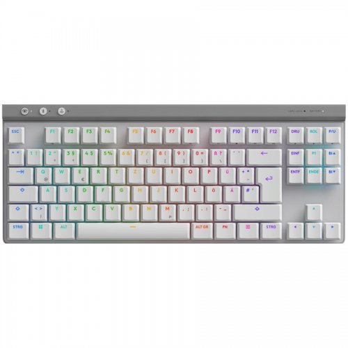 Клавиатура LOGITECH G515 LIGHTSPEED TKL - WHITE - US INT'L - 2.4GHZ/BT ...