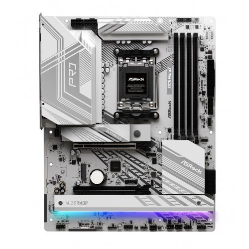 Дънна платка ASRock X870 PRO RS, AM5, AMD X870, 4x DDR5, ATX